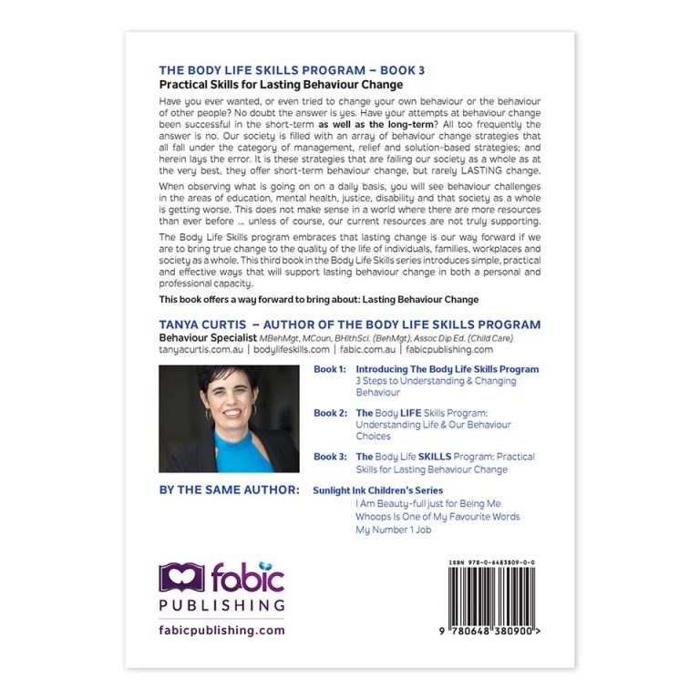 The Body Life Skills Program: Book 3 - FABIC