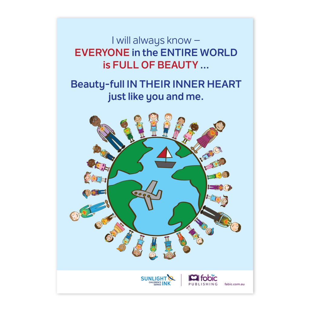I will always know everyone is full of beauty (Poster) - Fabic ...