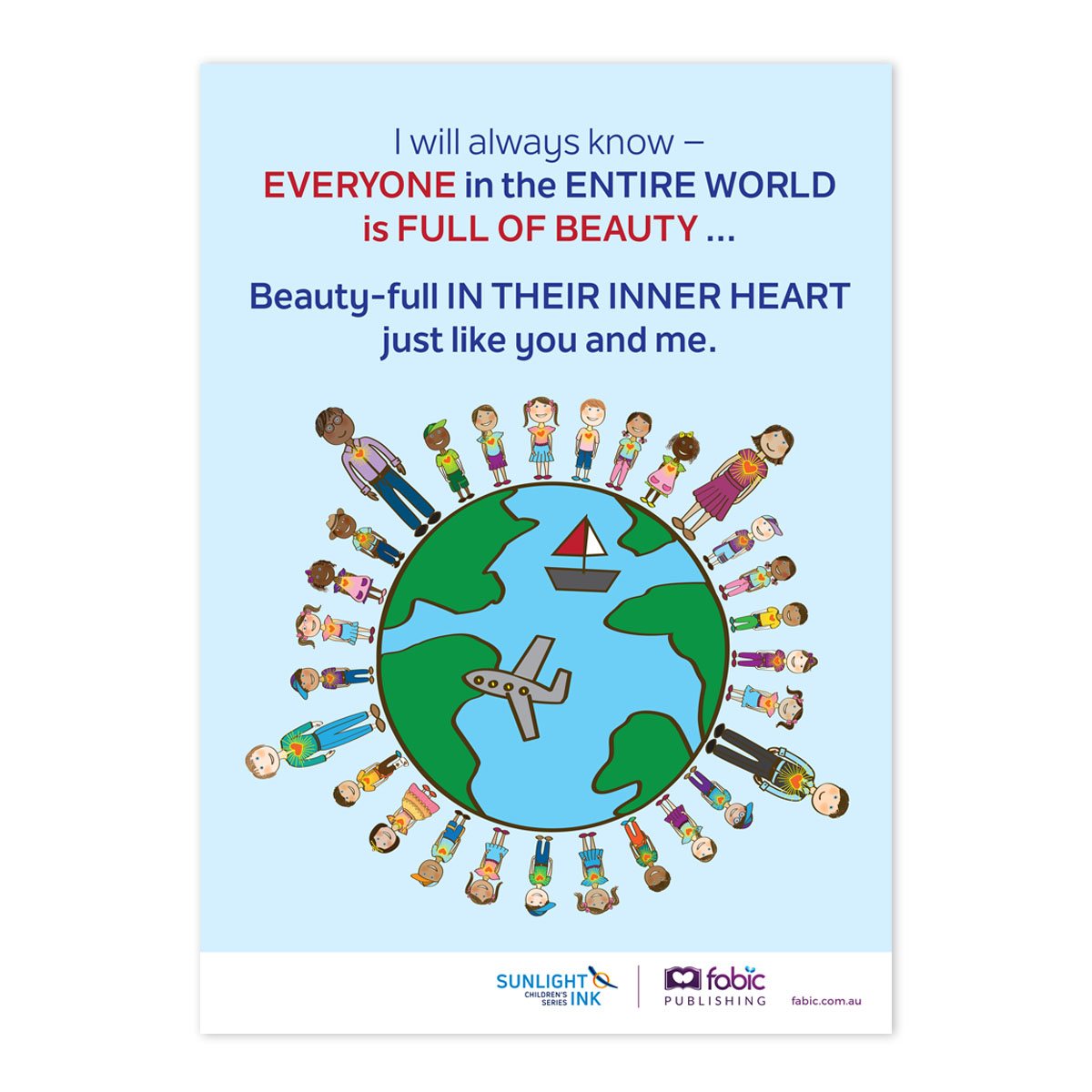 I will always know everyone is full of beauty (Poster) - Fabic ...