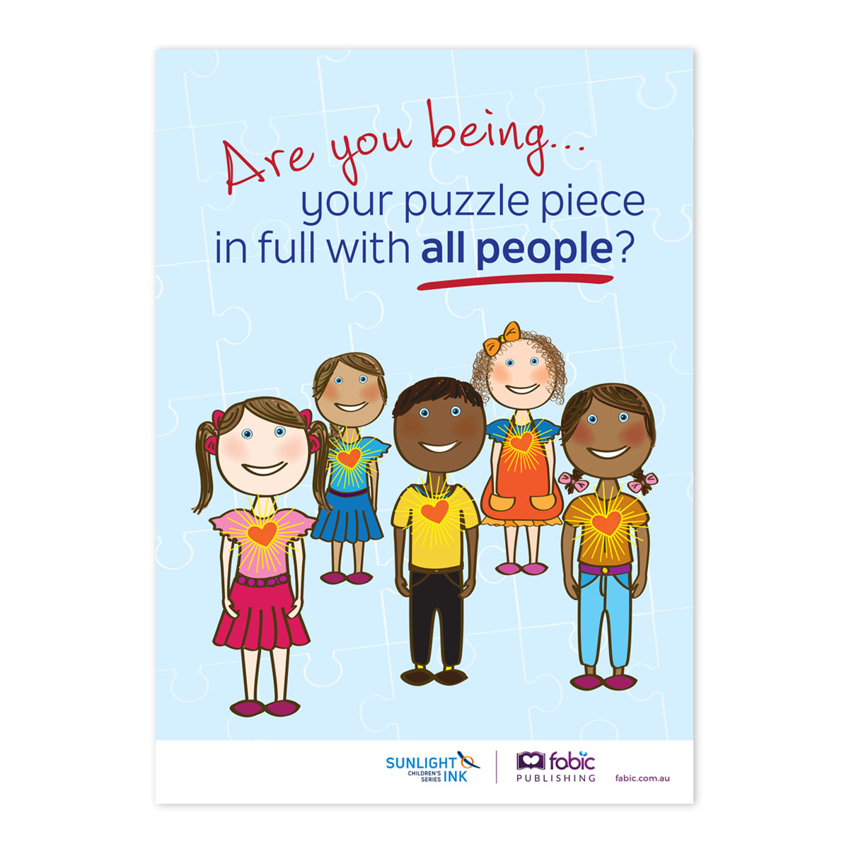 Are you being your puzzle piece with all people? (Poster) - Fabic ...